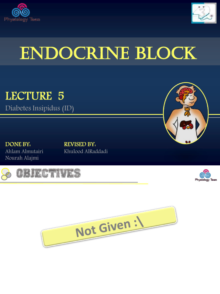 KSUMSC - Diabetes Insipida y SIADH | PDF | Enfermedades y trastornos ...