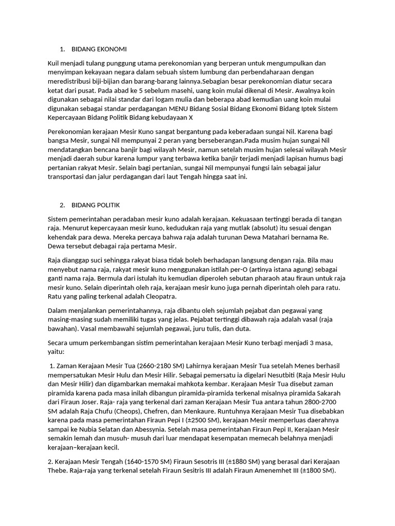 BIDANG POLITIK sjm | PDF