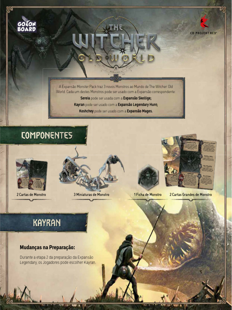 The Witcher Old World - MonsterPack | PDF