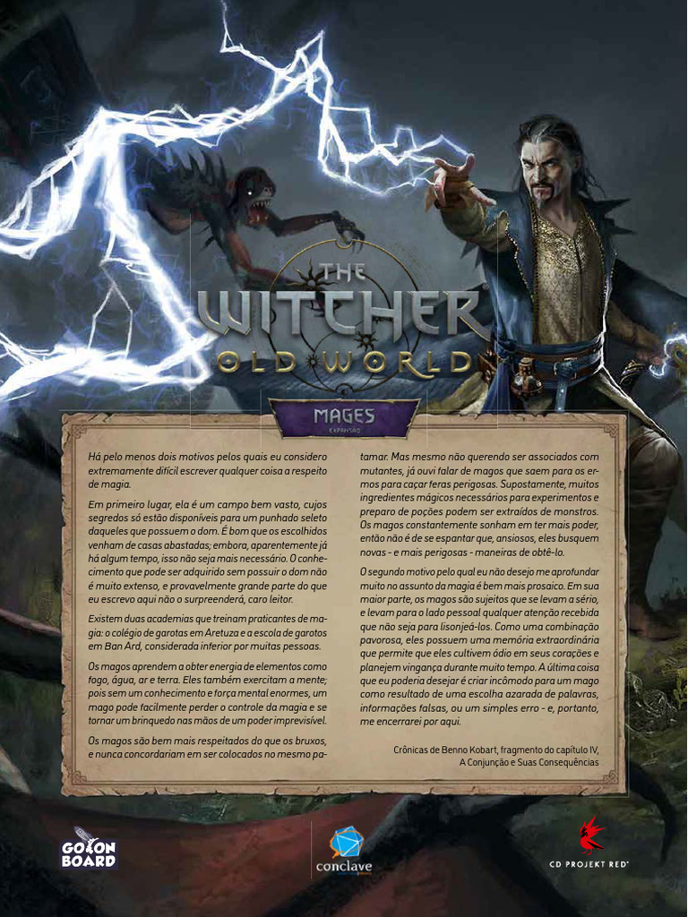 The Witcher Old World - Mages | PDF