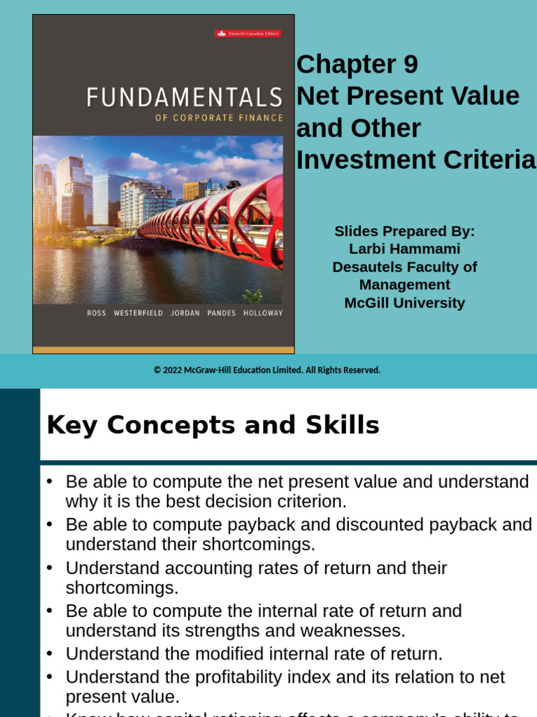 Ross FCF 11ce Ch09 | PDF