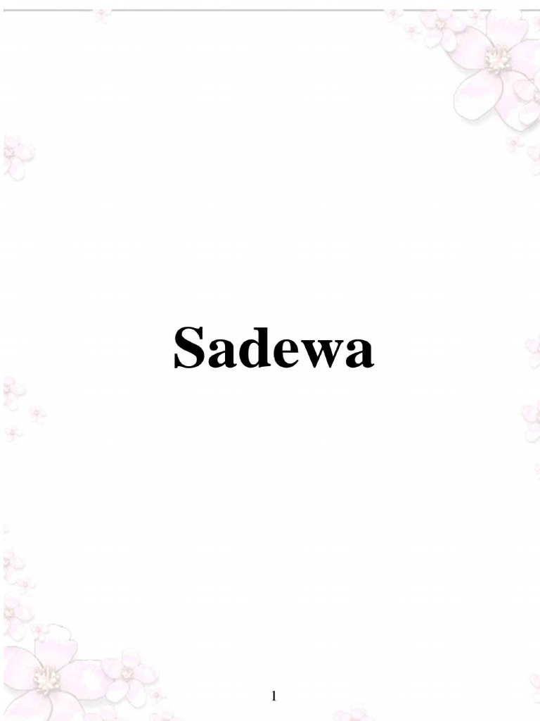 Sadewa by Viallynn | PDF