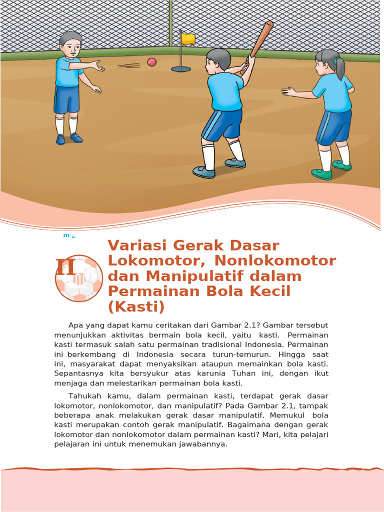 BAB II Variasi Gerak Dasar Lokomotor, Nonlokomotor Dan Manipulatif ...