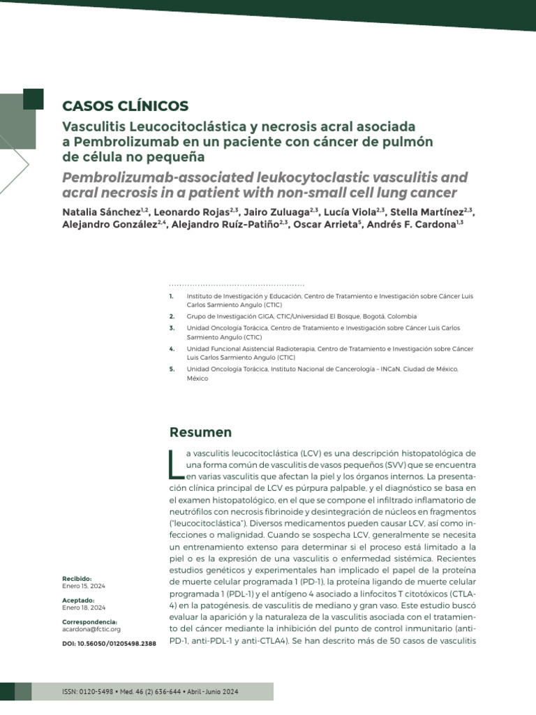 22-Vasculitis-Leucocitoclástica-y-necrosis-acral | PDF