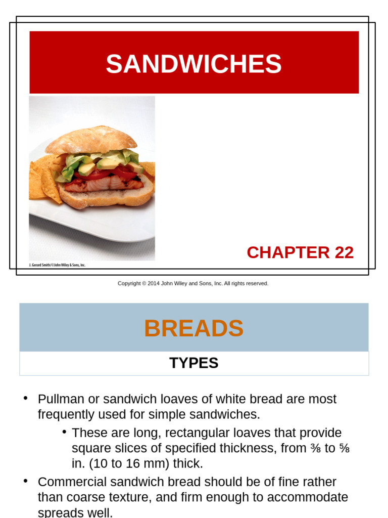 Sandwiches | PDF