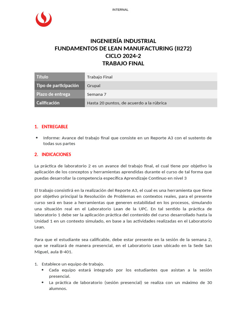LBF Laboratorio Final Ii272 202402 | PDF