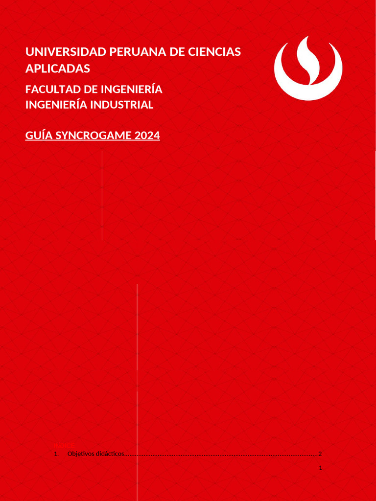 Guia Syncrogame UPC 2024 - Sin Prensado | PDF