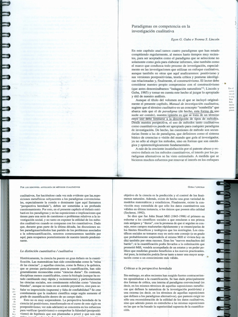 0309 Guba y Lincoln 2002 Paradigmas | PDF