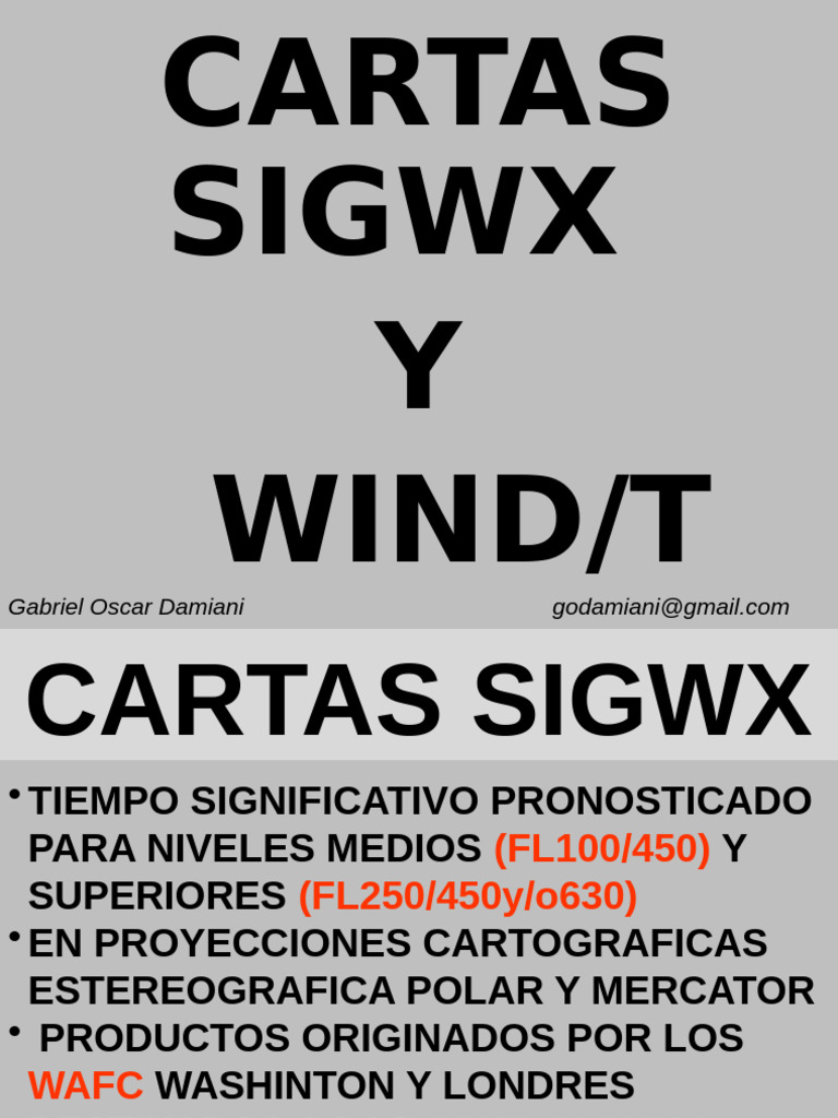 23 Sigwx y Wind T - Nuevo | PDF