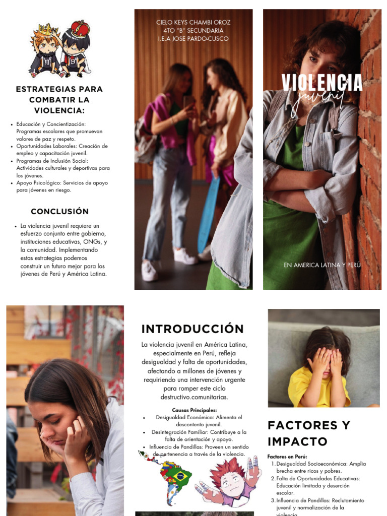 Violencia Juvenil Pdf