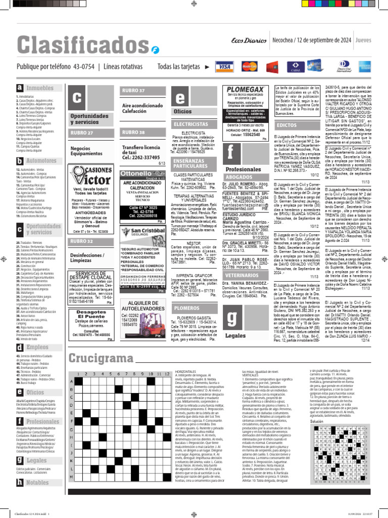 Clasificados 12 | PDF