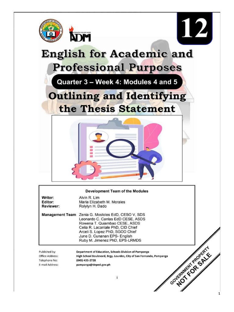 Eapp Q1 Week 4 | PDF