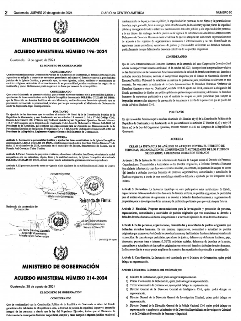 Acuerdo 214-2024 | PDF