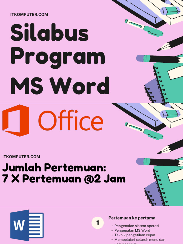 Silabus Ms Wordfix | PDF
