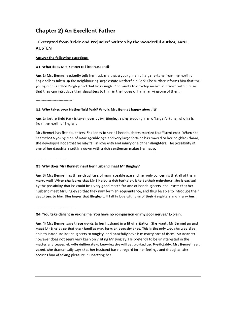 10-Ch 2-An Excellent Father | PDF