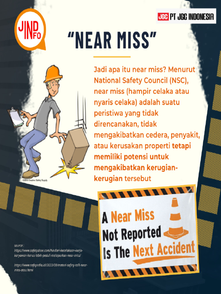 Mengenal Incident, Accident Dan Nearmiss | PDF