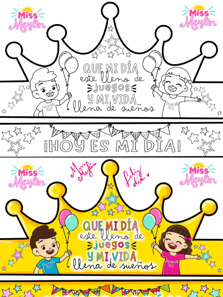 Corona Dia Del Niño | PDF