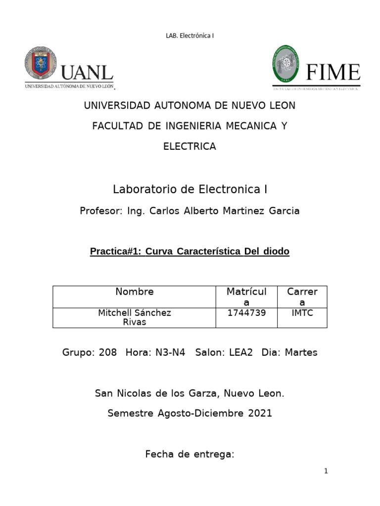 Practica 1 Lab Elec 1 Pdf