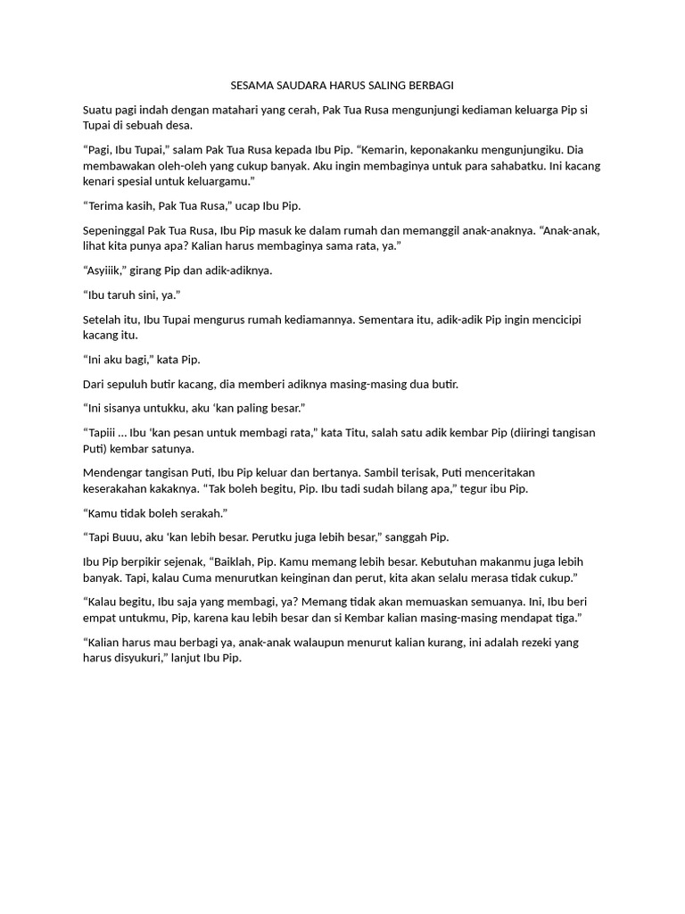 Saudara | PDF