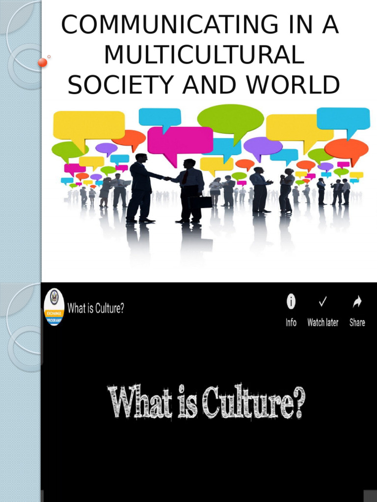 Local and Global Communication in Multicultural Settings 1 | PDF