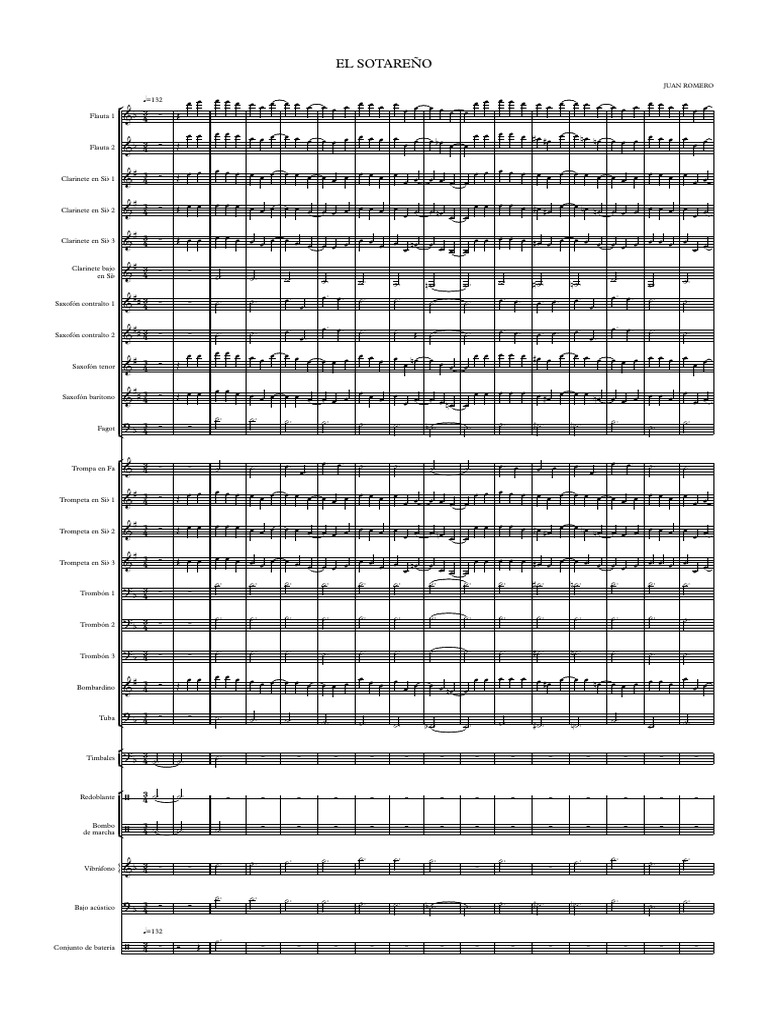 SOTAREÑO Banda Silvia | PDF