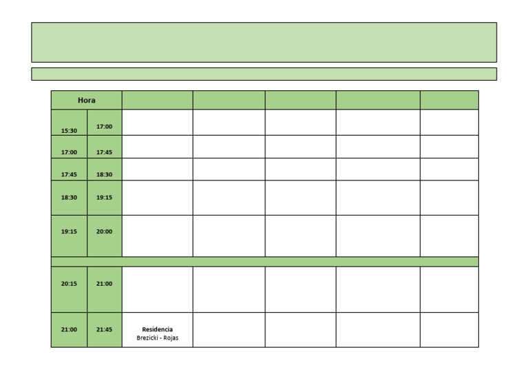 4to 2024 2C Horario Prof TIC | PDF
