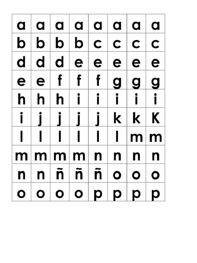 Componedor de Palabras | PDF