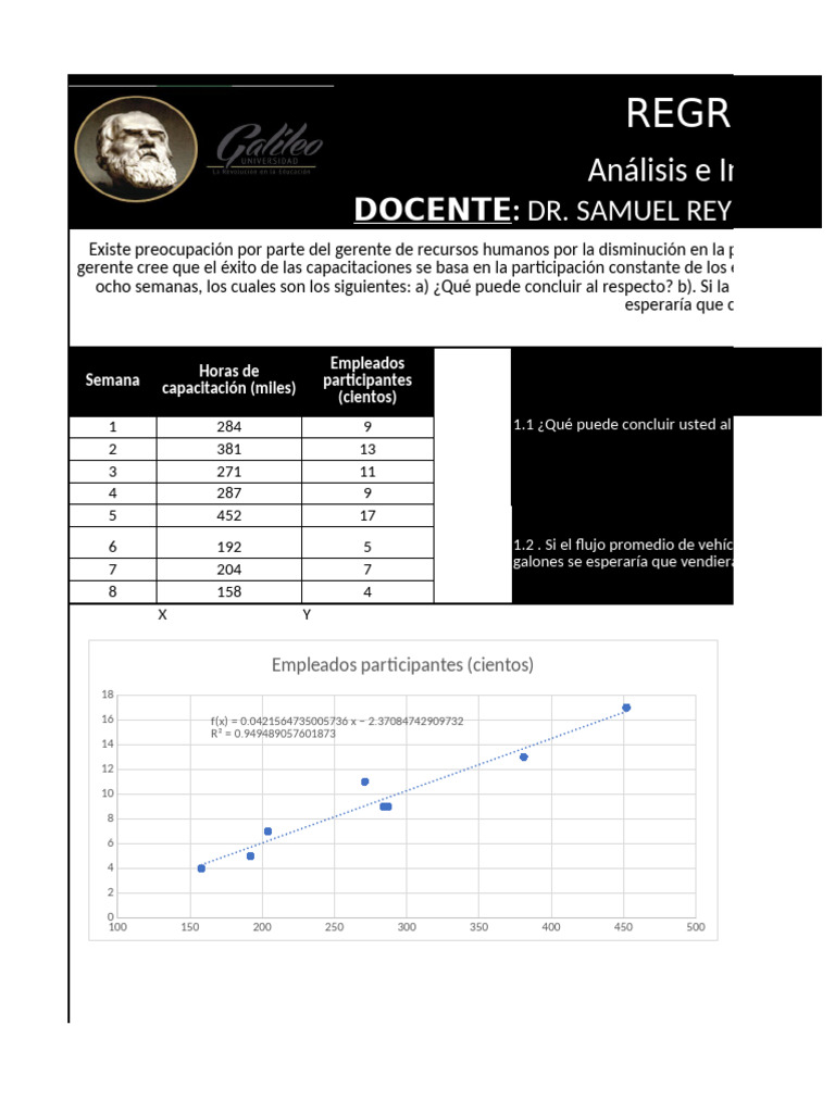 Act 3.2 Regresion | PDF
