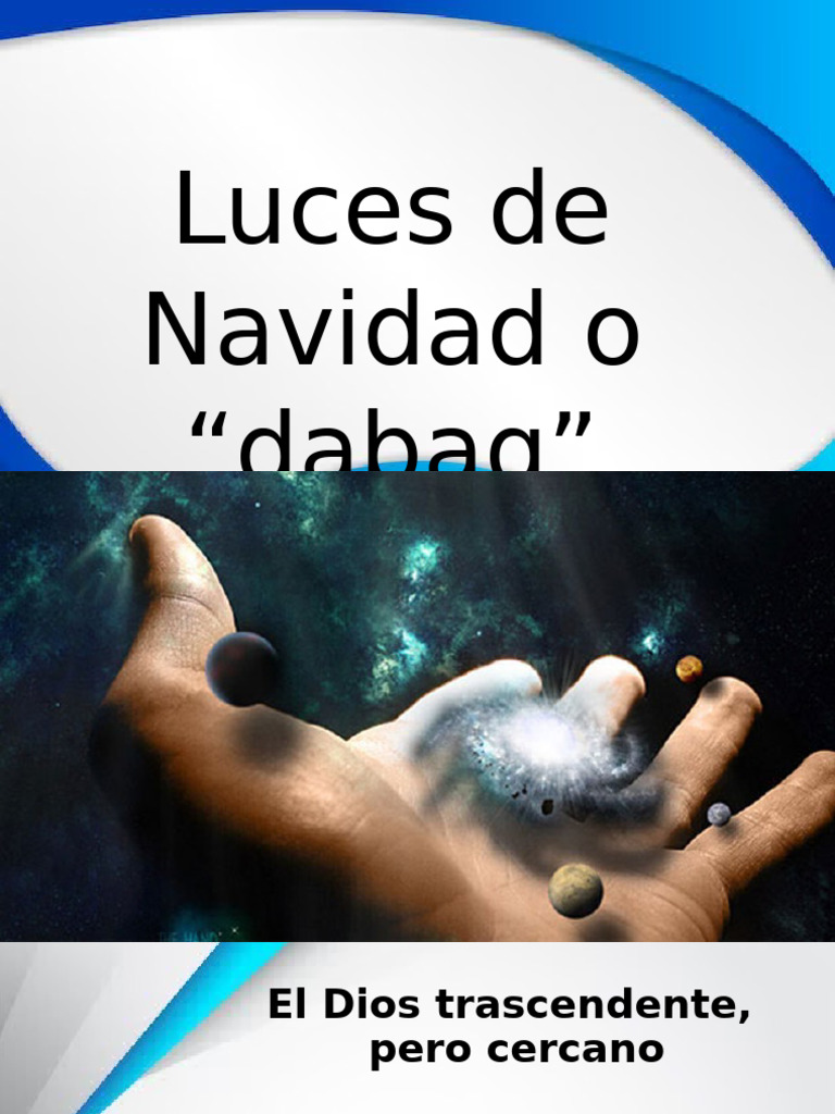 Luces de Navidad o Dabaq | PDF | Oración | eucaristía