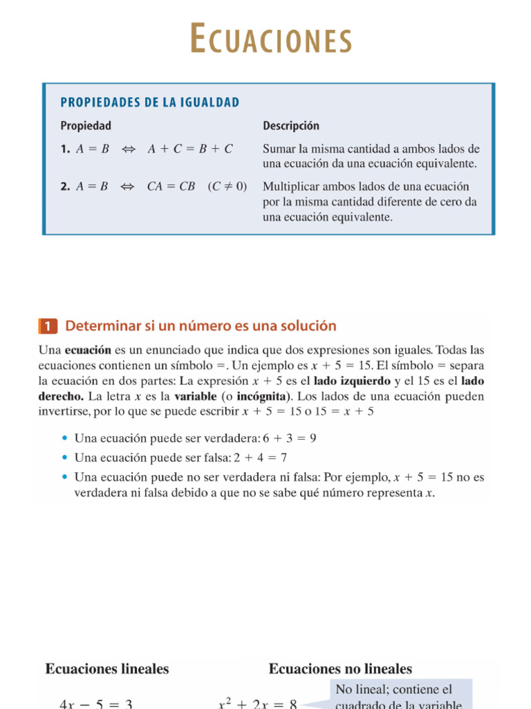 Clase Precálculo - 2024 - Semana 7 | PDF