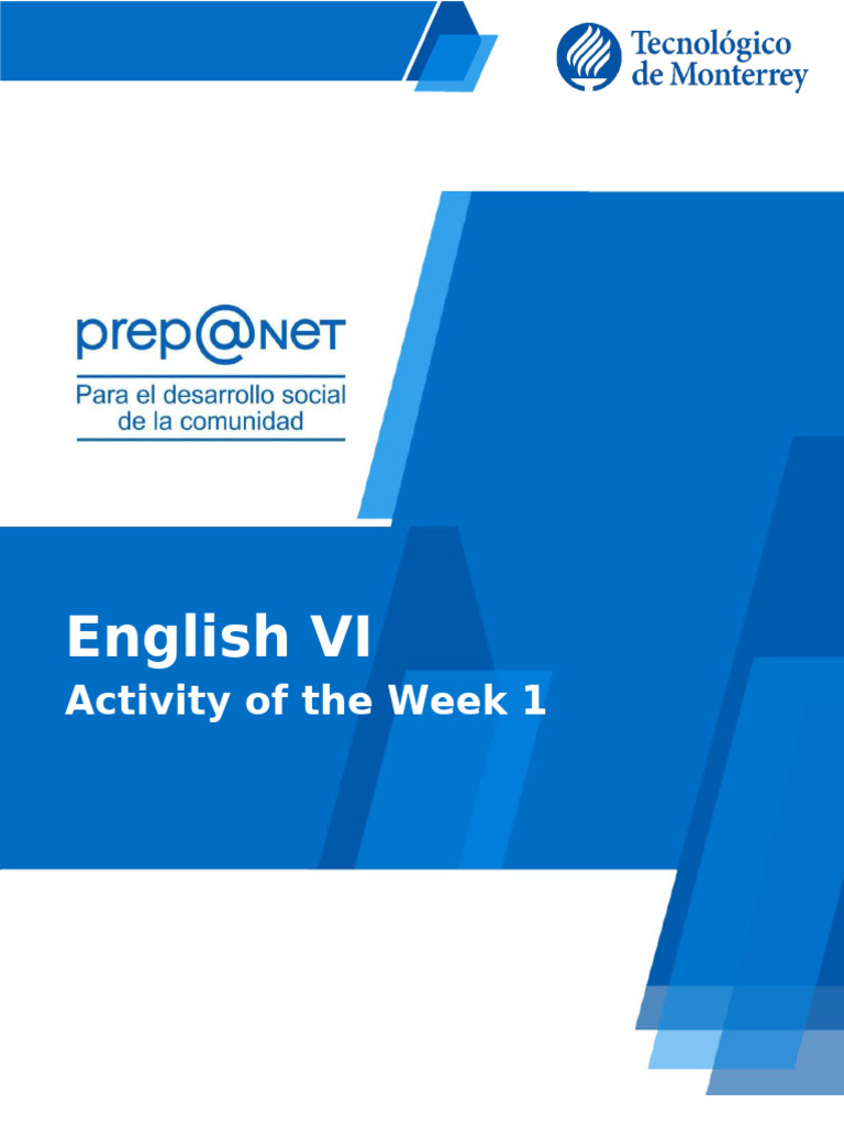 Week1 Activity | PDF Week1 Activity | PDF
