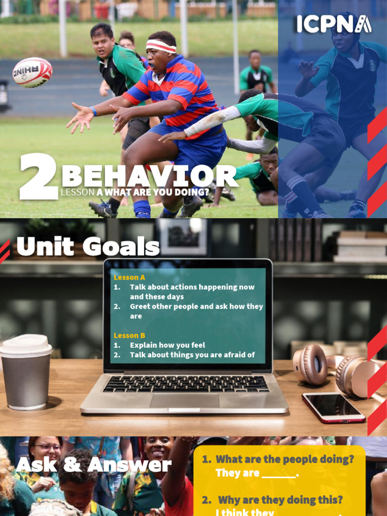 B05 - Unit 02 Behavior - Lesson A - For Students | PDF