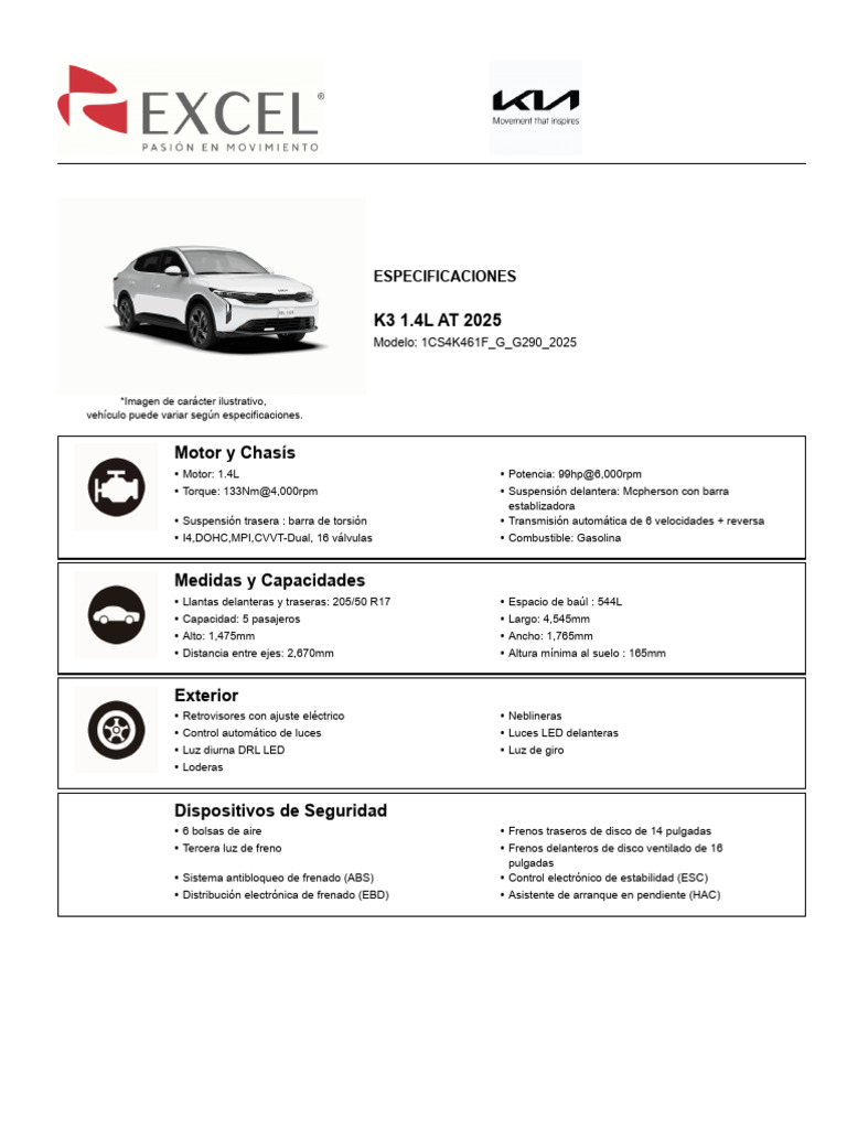 Especificaciones 1CS4K461F G G290 2025 | PDF