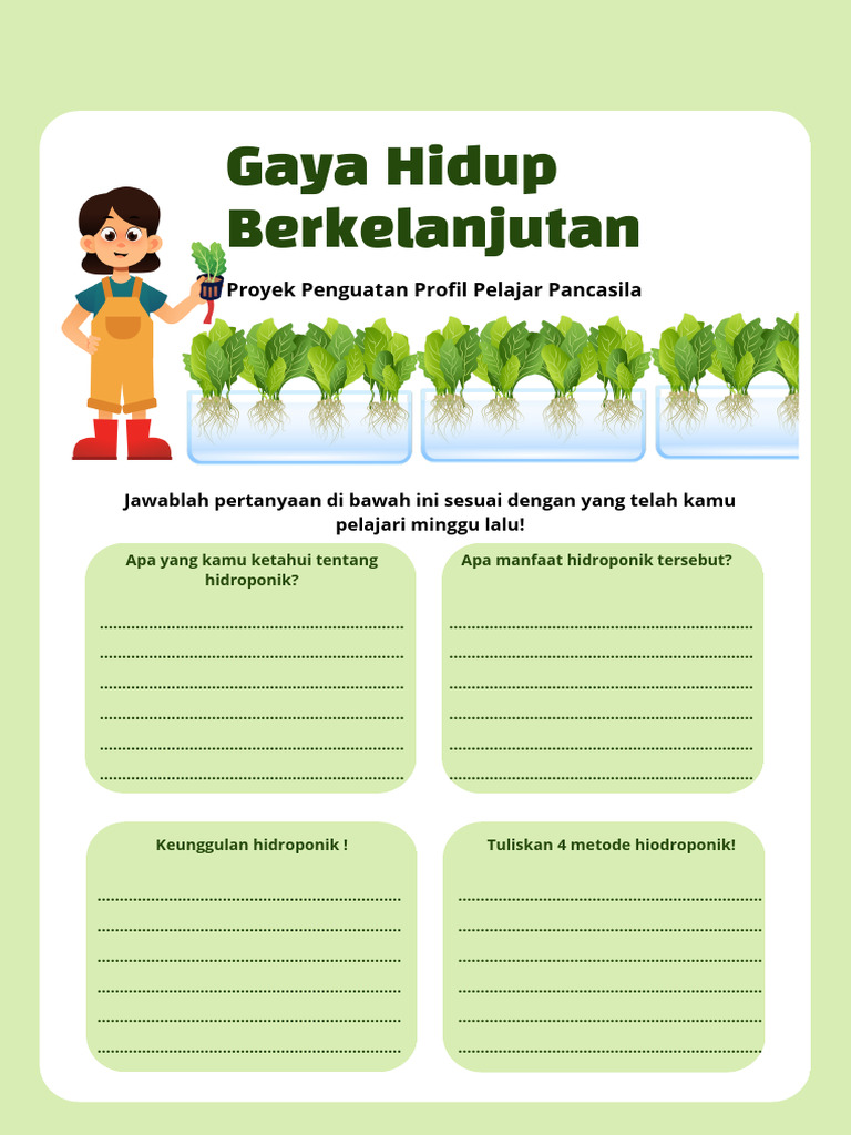 LKPD Hidroponik | PDF