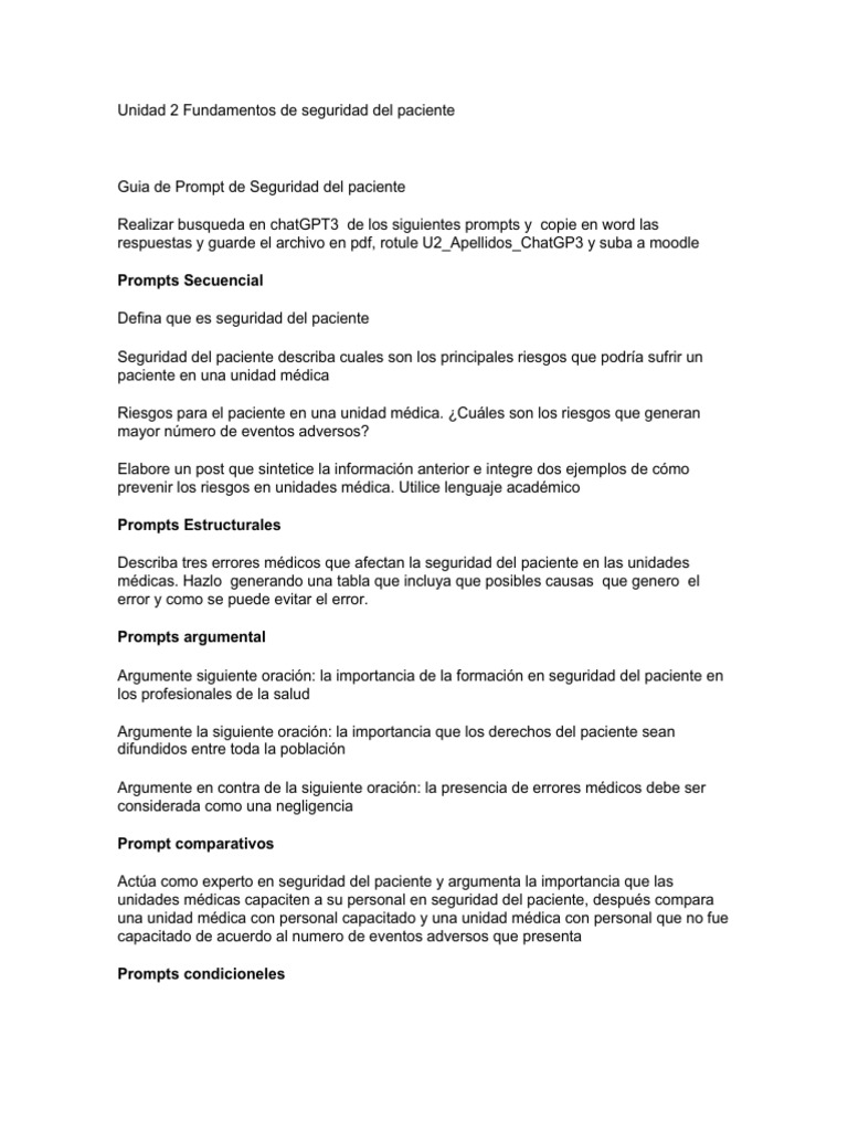 U2 - Guia chatGPt3 | PDF