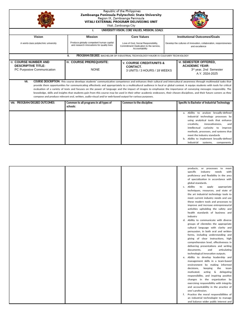 Ge 115 (Purposive Communication) | PDF