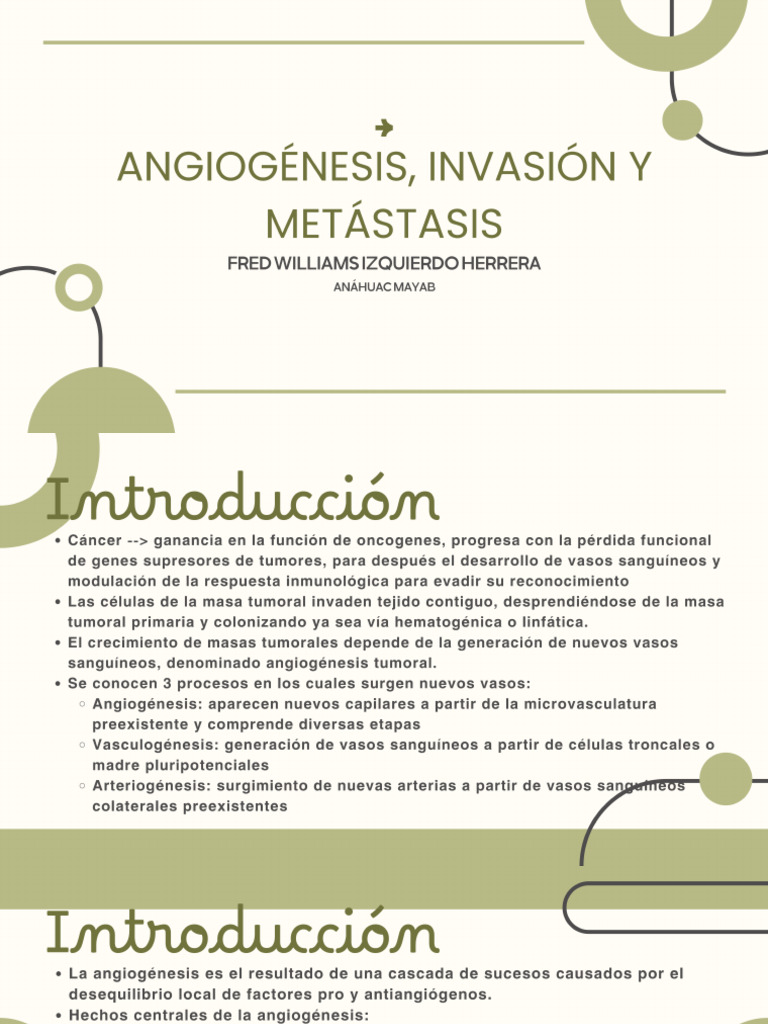 ANGIOGÉNESIS | PDF