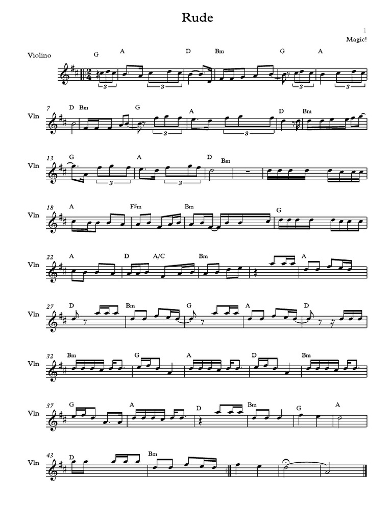 Rude Violino | PDF