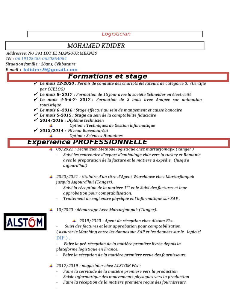 Technicien Méthode | PDF