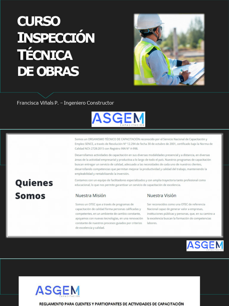 Introducción Curso ITO - ASGEM | PDF