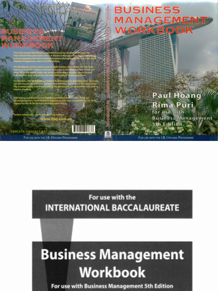 Business Management Workbook - Paul Hoang - Fifth Edition - IBID 2022 | PDF