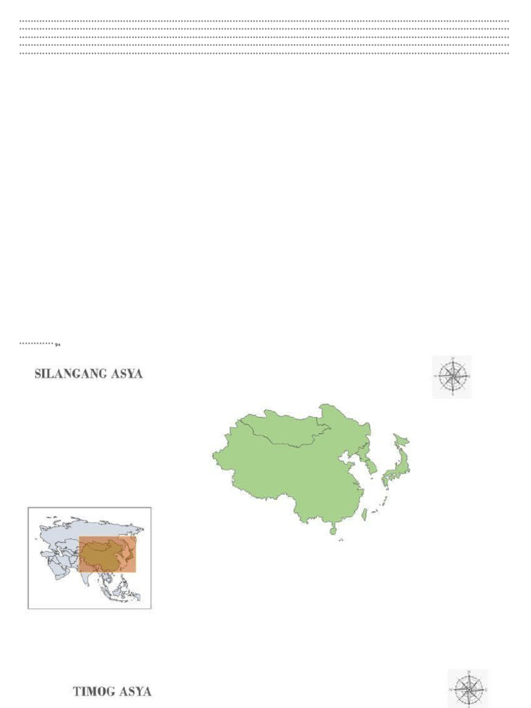 Map of Asia - Rehiyon | PDF