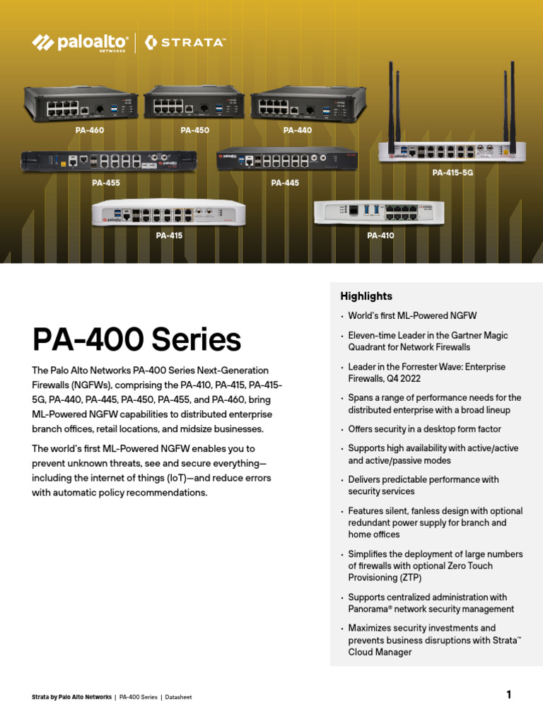 Pa 400 Series | PDF