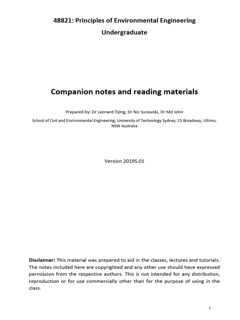 Companion Notes | PDF