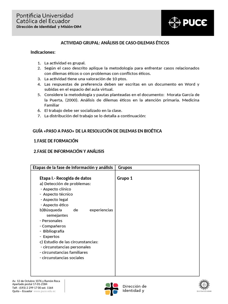 Actividad grupal 1 | PDF