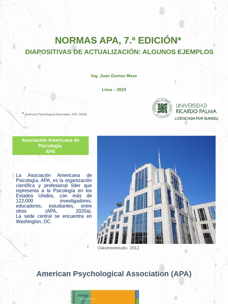 APA 7a Ed. 04-05-2024 | PDF
