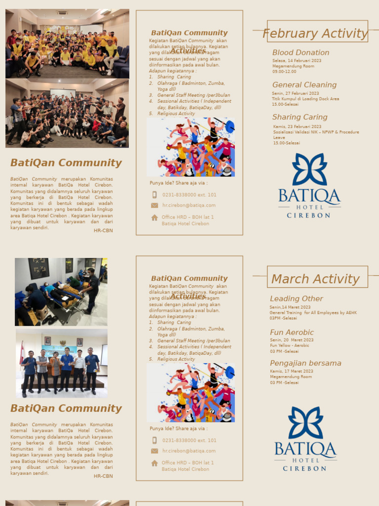 Design Kegiatan Karyawan | PDF