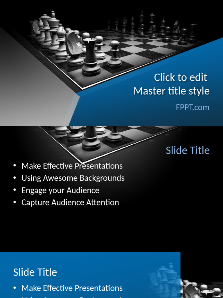 Chess Template 16x9 | PDF