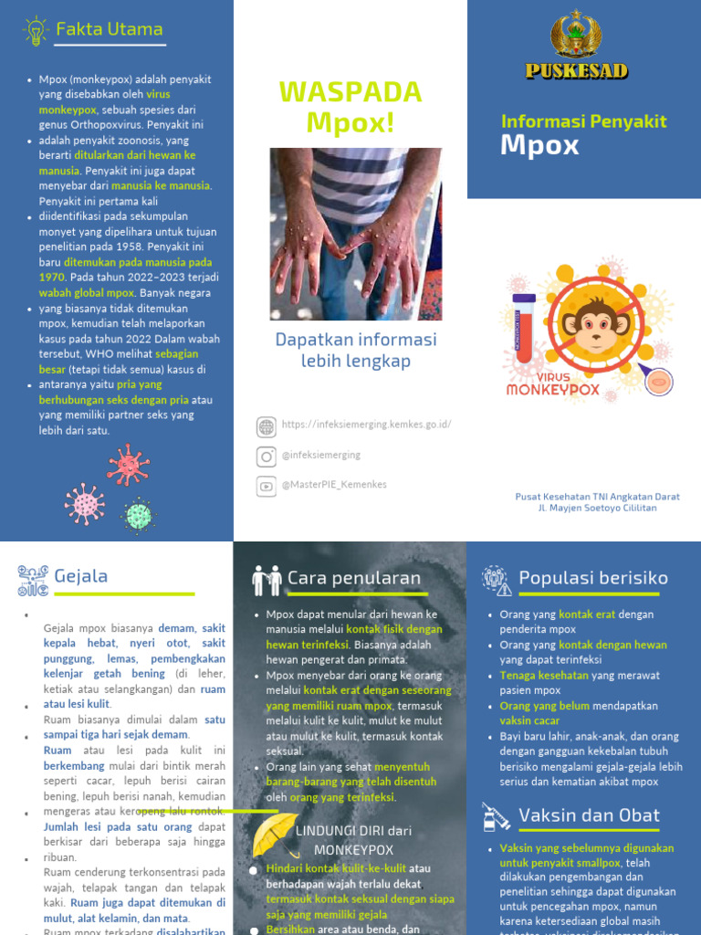Leaflet Mpox | PDF