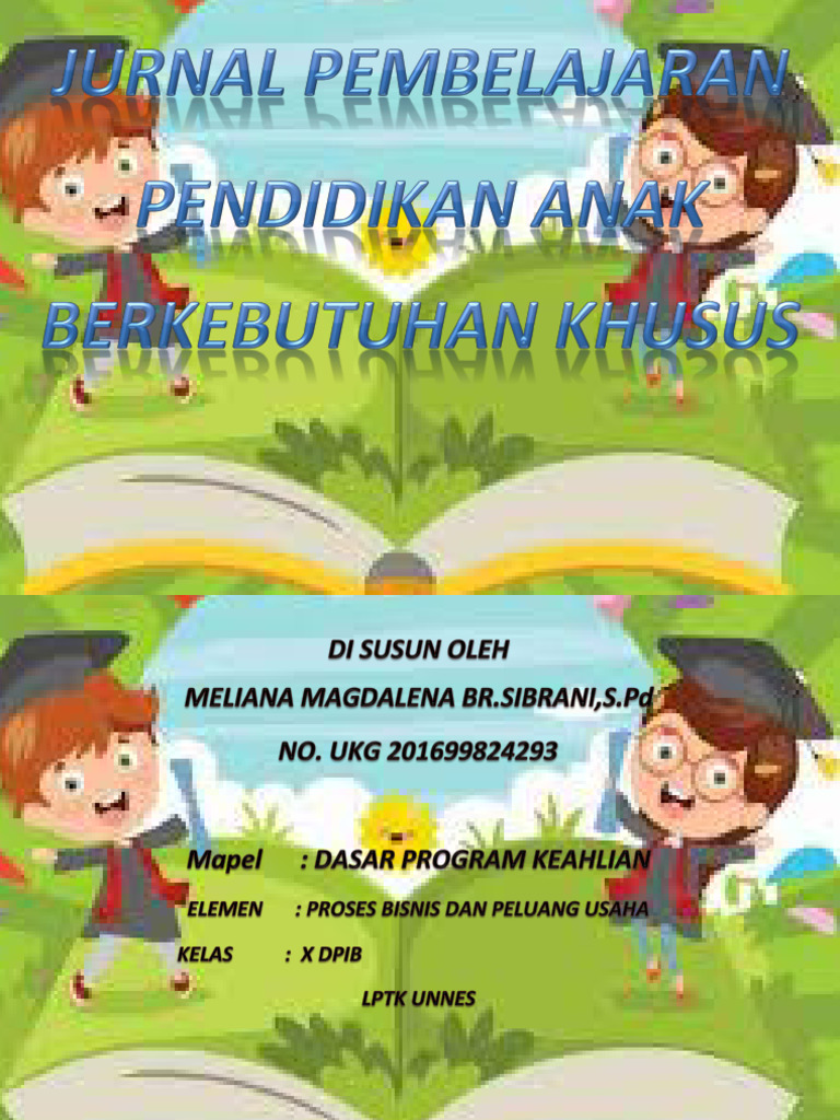 Jurnal Pembelajaran Anak Berkebutuhan Khusus | PDF